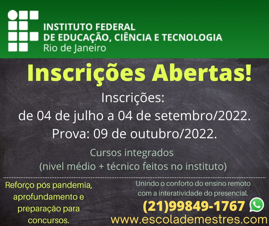 Prova Ifrj 2022 Pdf - RETOEDU